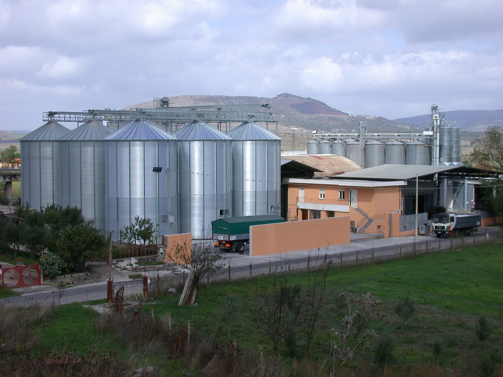 Silos de stockage céréale